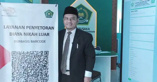 KUA Susoh Luncurkan Layanan Penyetoran Biaya Nikah Berbasis Barcode