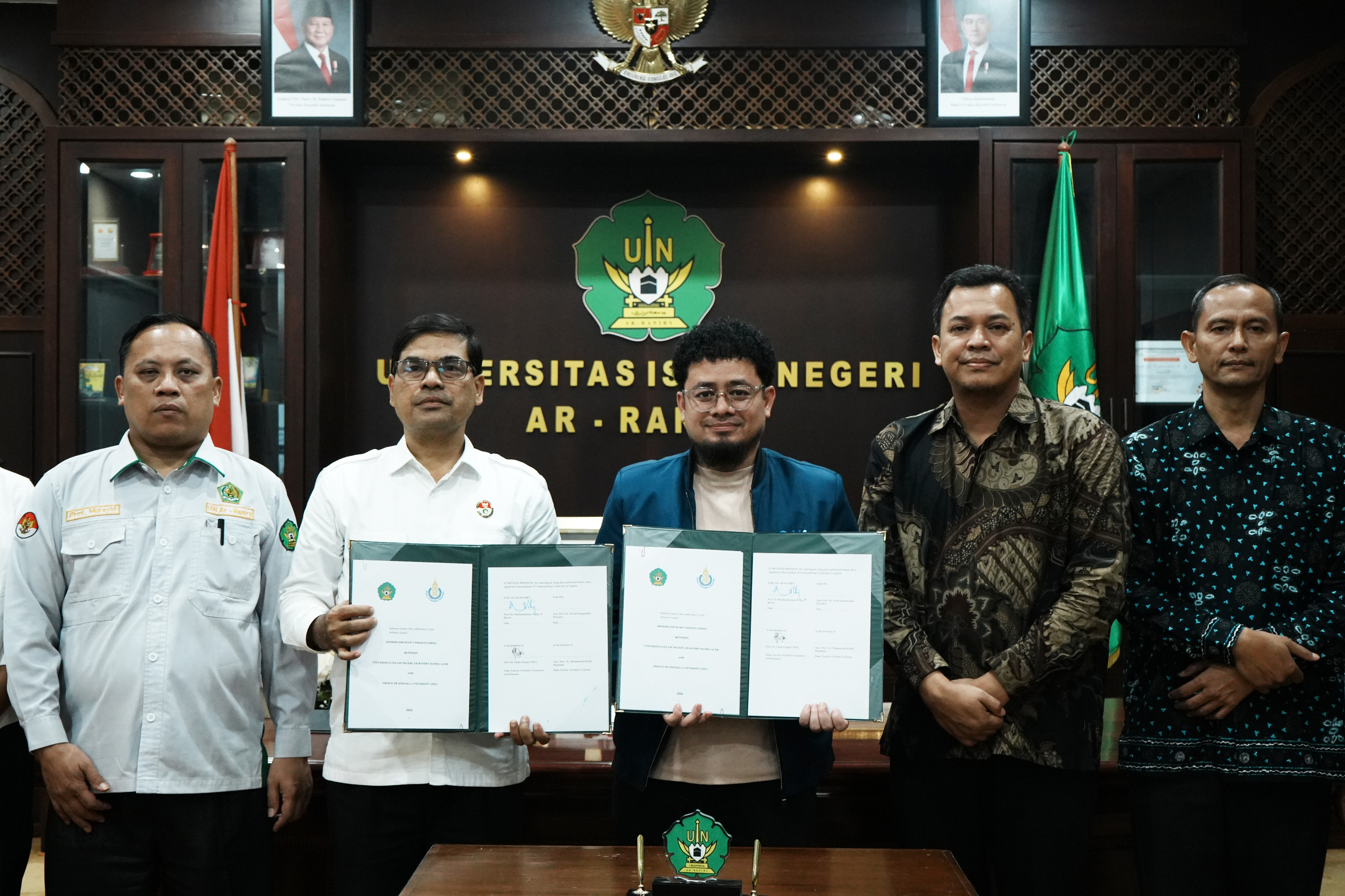 UIN Ar-Raniry Perkuat Kolaborasi Akademik Internasional dengan PSU Thailand