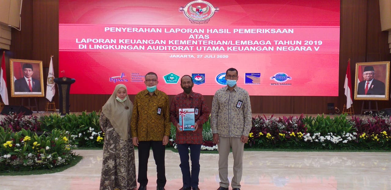 Laporan Keuangan BPKS Raih WTP Dari BPK-RI