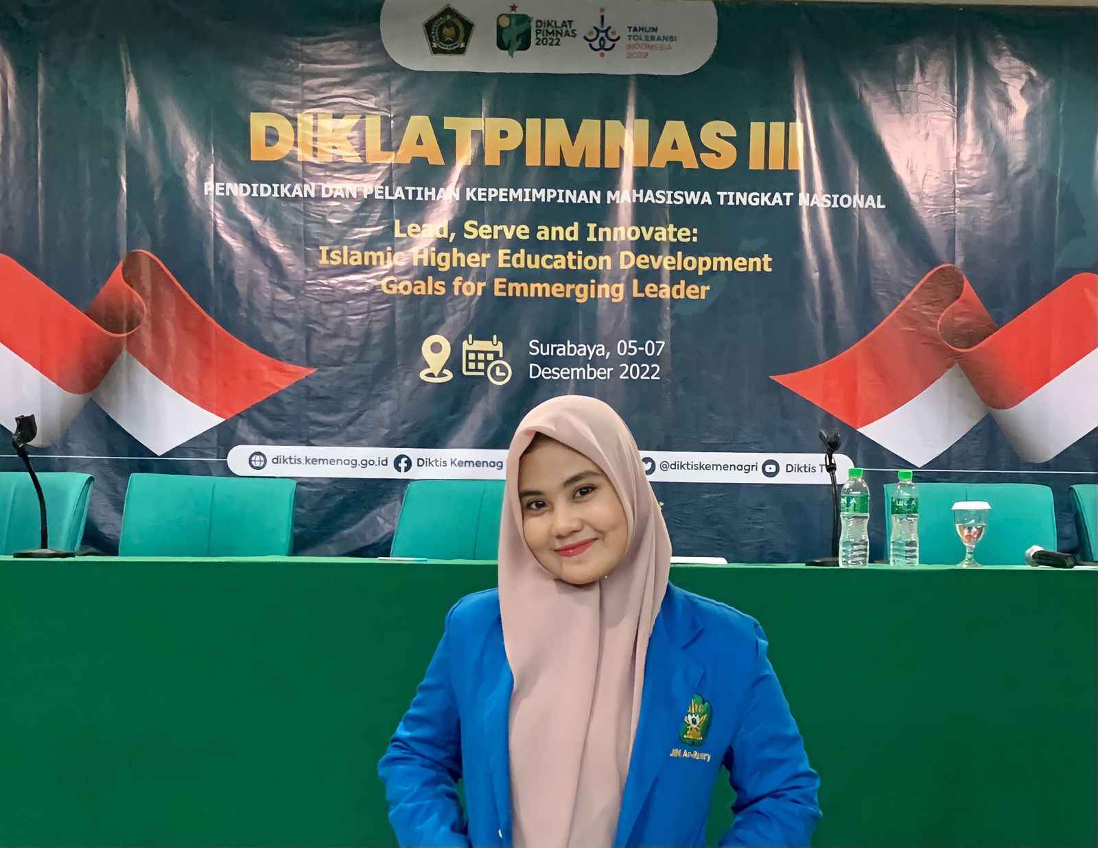 Mahasiswi UIN Ar-Raniry Peserta Terbaik DIKLATPIMNAS III di Surabaya