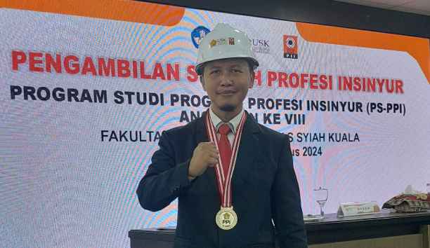 Saiful Hadi, Teungku Dayah yang Kini Sah Bergelar Insinyur