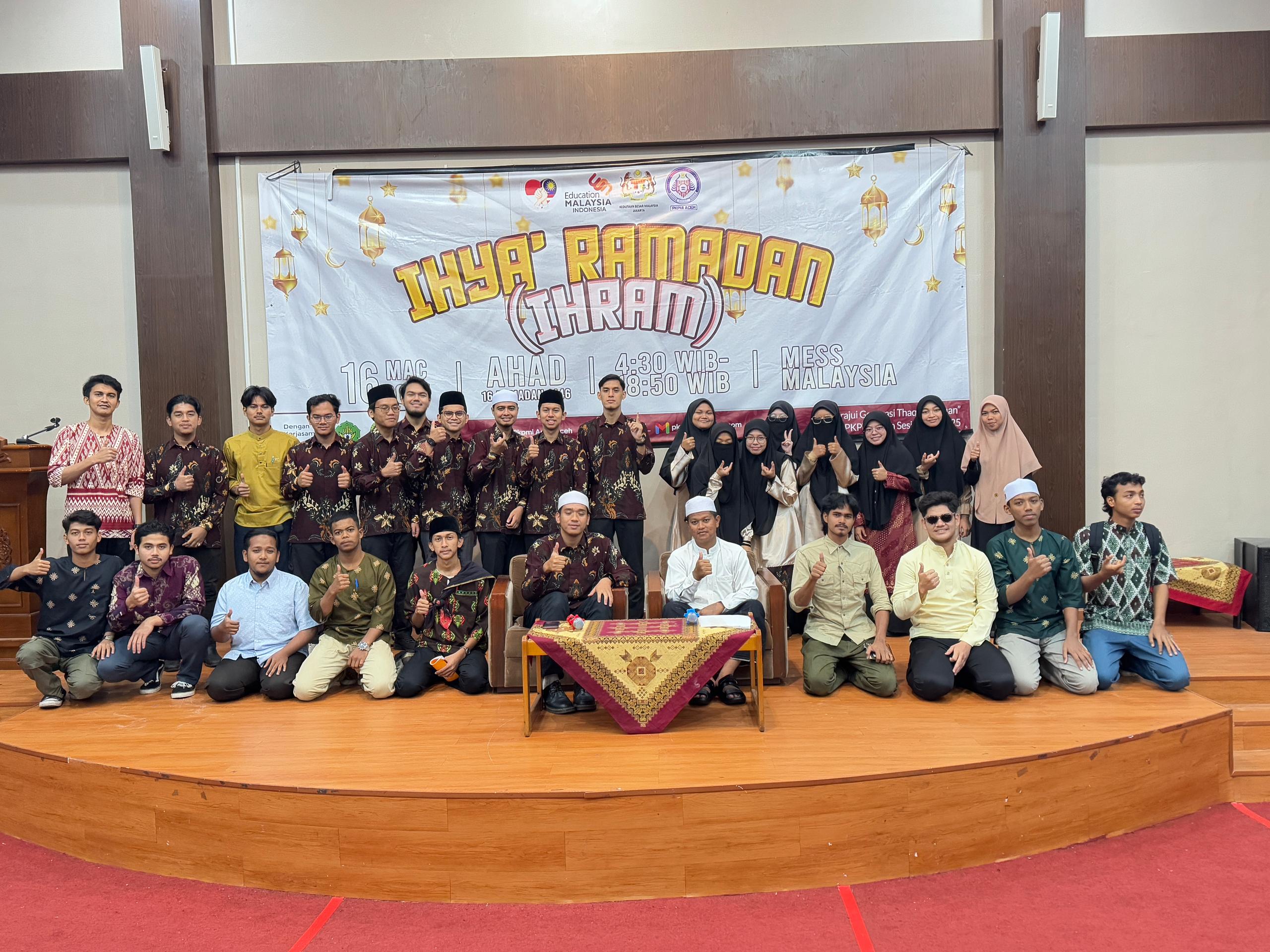 Mahasiswa Internasional UIN Ar-Raniry Gelar Sahur Bersama untuk Pererat Silaturahmi